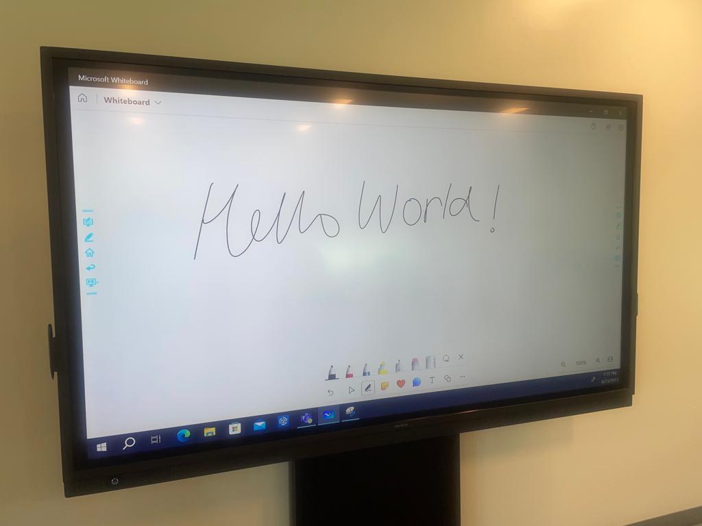 Whiteboarding in Teams Sessions – University of the Virgin Islands