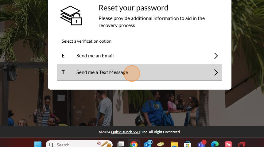 How to Reset Password on MyCampus – University of the Virgin Islands